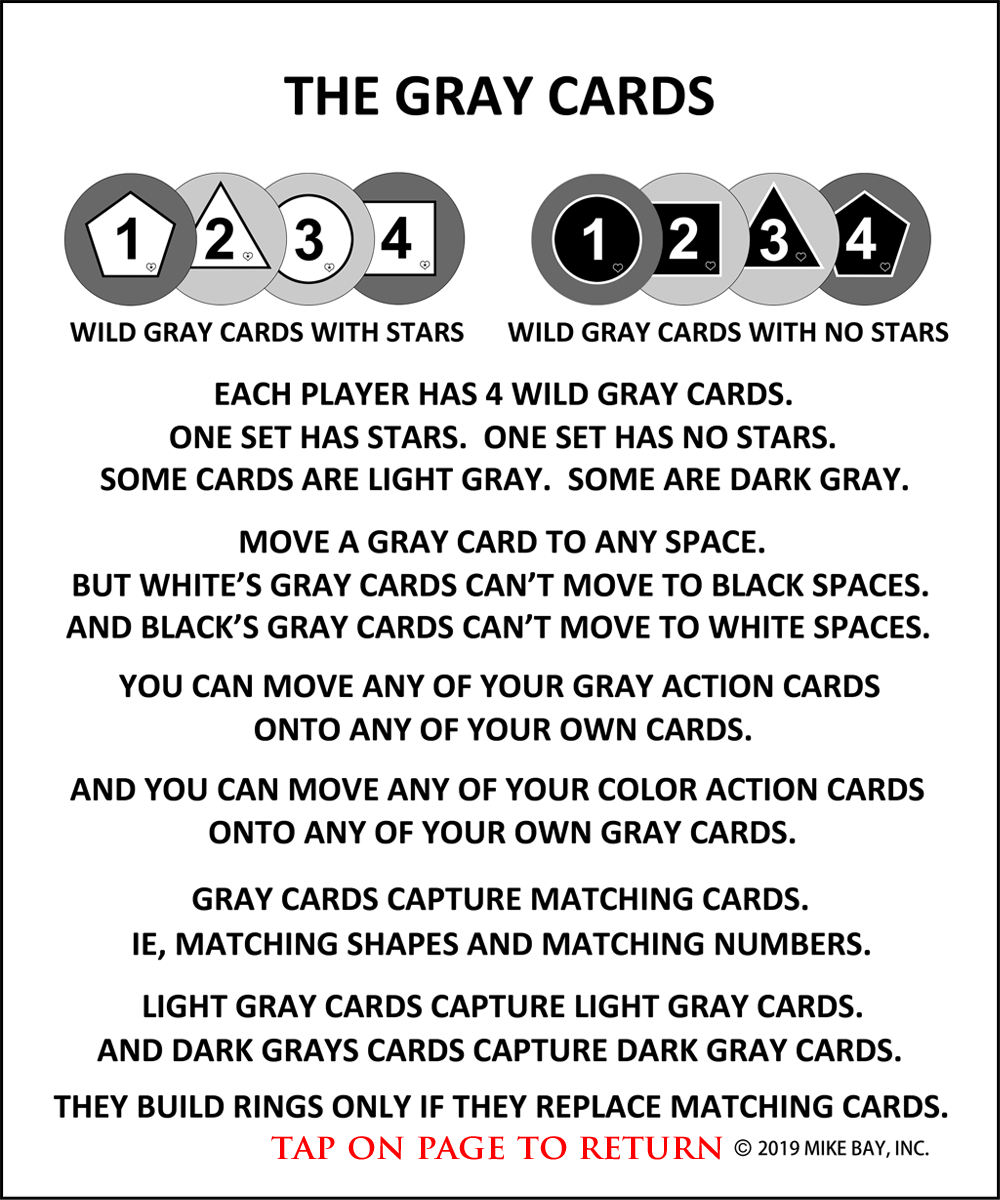 THE GRAY CARDS